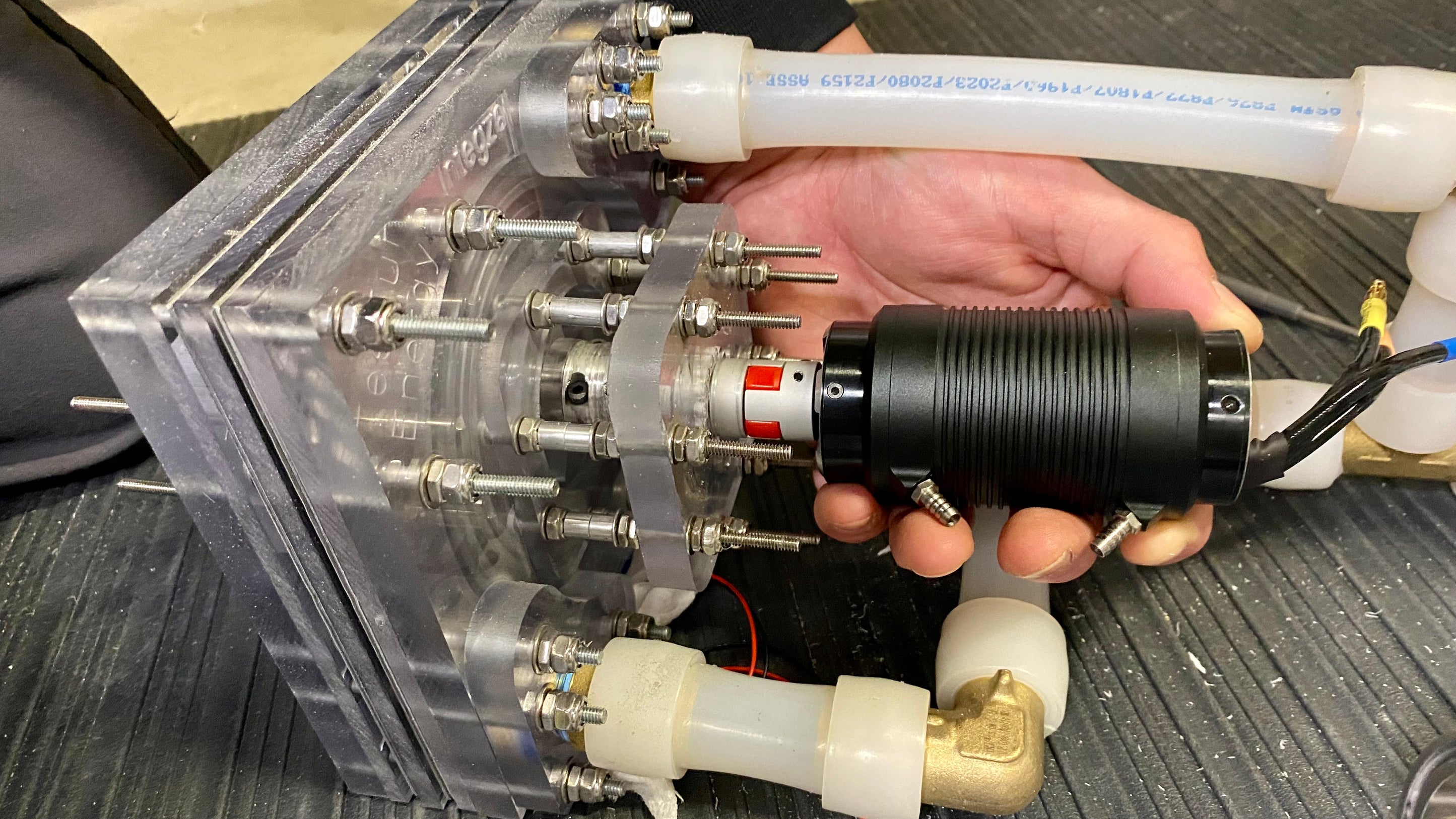 4.5 Inch Tesla Turbine Prototype – Heat and Power Inc.